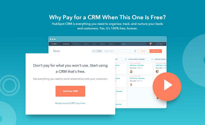 Top 10 Best Free CRM Software 2018 | WealthAcademy.com - Invest For Freedom